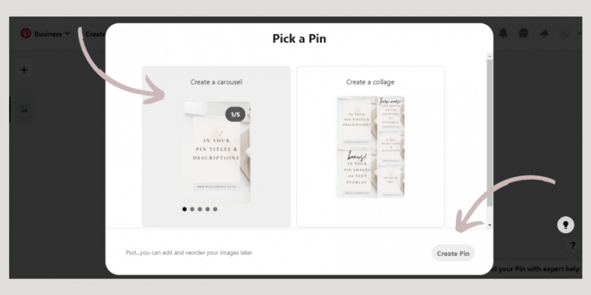 How to Create a Carousel Pin on Pinterest